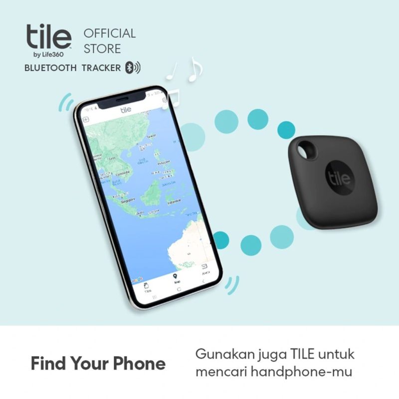 Tile Mate – 2 Pack (Sage/Sand) – Bluetooth Tracker / Pelacak Pintar – TILE